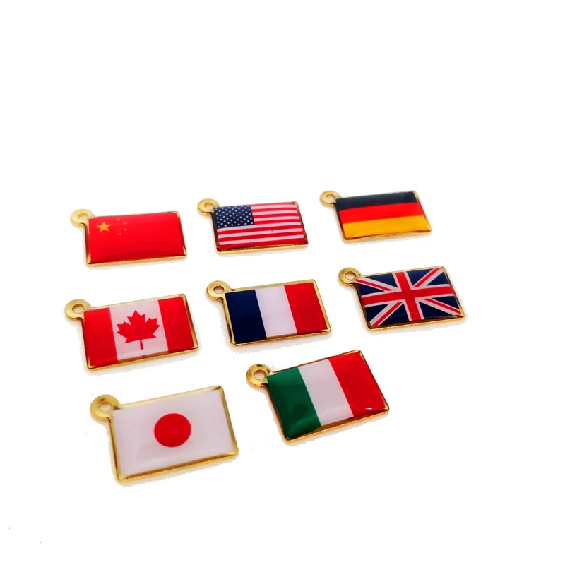 Flag Design Mini Pendant,Custom Flag Small Gift,Souvenir Gift - Buy ...