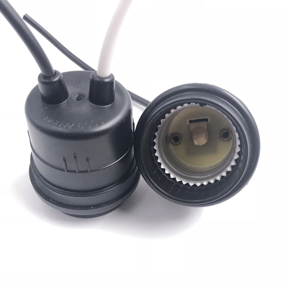 New Arrival 660w 600v Porcelain Screw Shell Lamp Socket With Wire ...