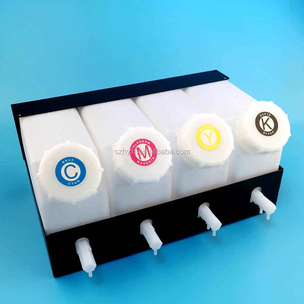 Printer Parts Ink Tank 1.5L - Double Holes for 4 Colors