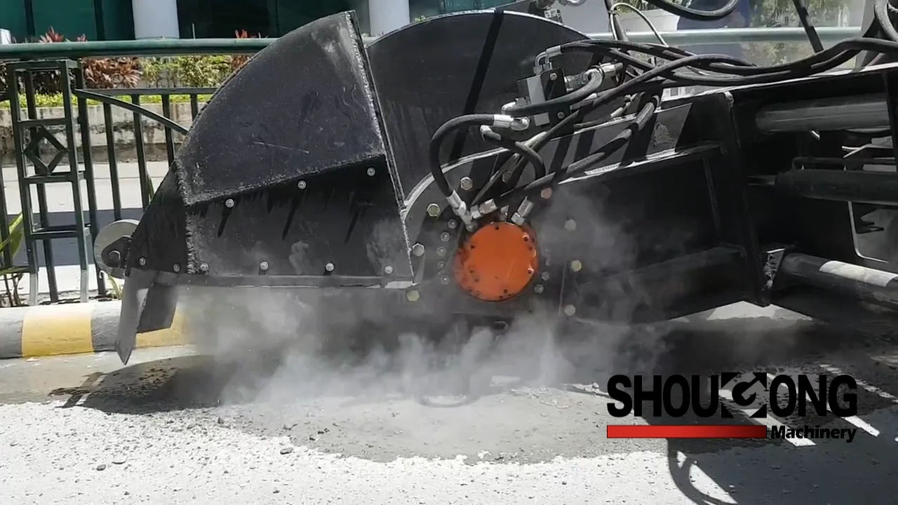 Micro Trenching Machine For Optical Fiber Cable Laying In Urban Areas ...