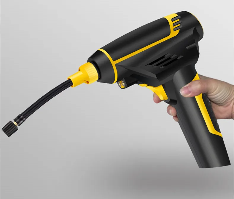 New Design Cordless Tyre Inflator Gun - Rechargeable & Portable