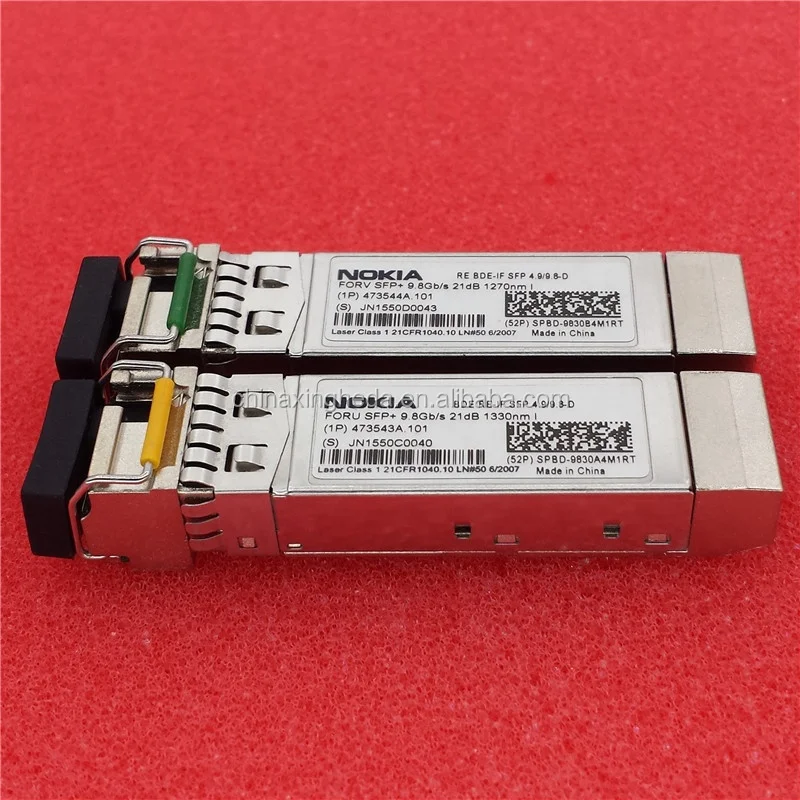 Nokia Sfp+10g Single Mode 60km 9.8gb/s 1270nm/1330nm Forv/foru - Buy ...