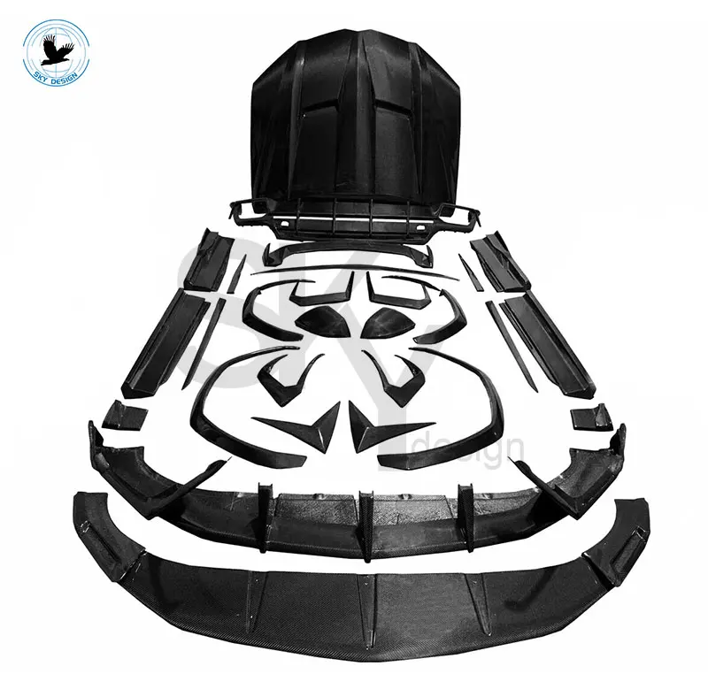 Lamborghini Urus Carbon Fiber Body Kit - TC Style