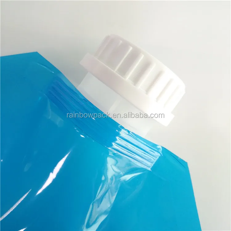 Gallon Water Storage Bag Stand Up Beverage Pouch With Spout 1 Gallon 2 ...