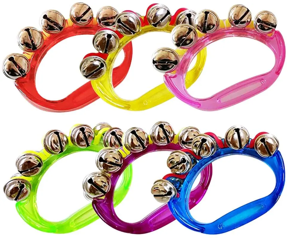 Wrist Bells Percussion - Handheld Jingle Bells Instrument
