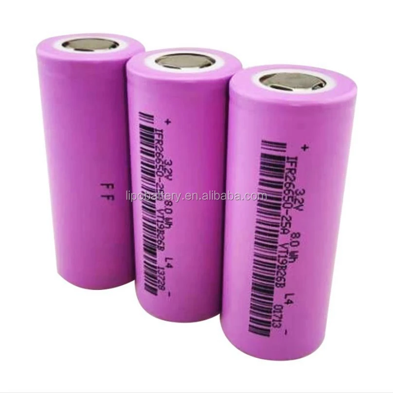 3.7v Ncm Icr26650 Hly Bateria 26650 5000毫安时3.2伏Lifepo4电池2500毫安时3000毫安时 ...