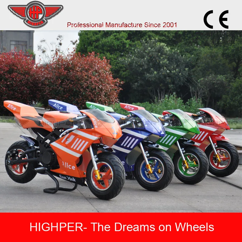 49cc Green Pocket Bike - Fun & Safe Mini Ride for Kids