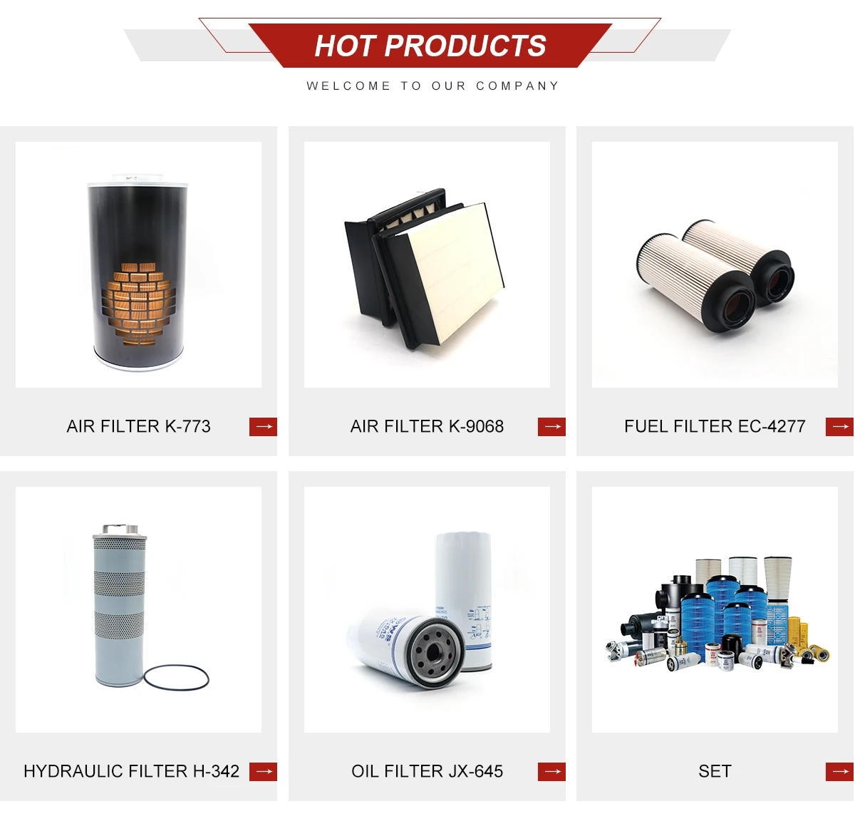 Shenzhen Watsun Filtration Co., Ltd. - Air Filters, Oil & Fuel Element