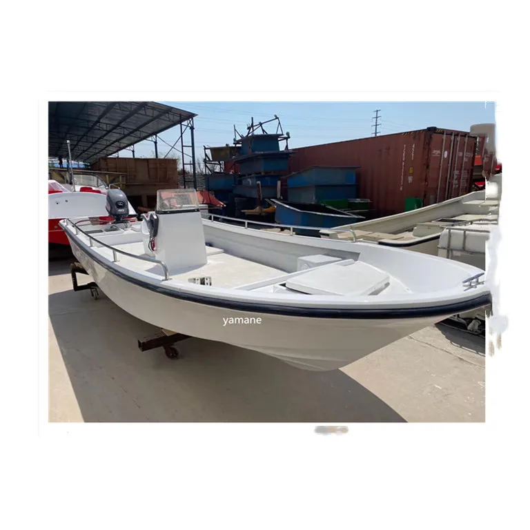 6m Fiberglass River Fishing Boat Panga with Outboard Engine - Reliable ...