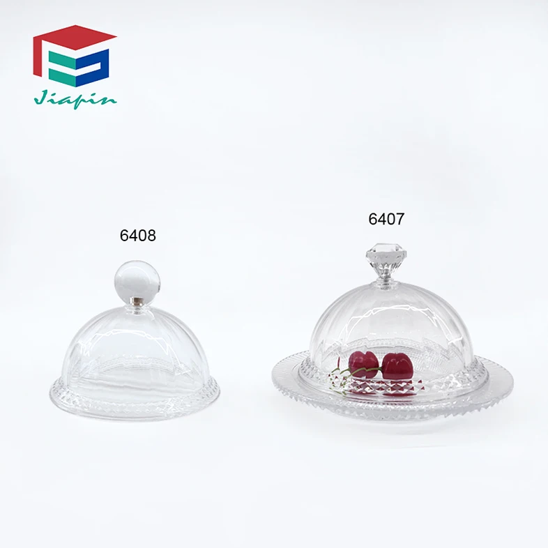 Crystal Clear Mini Plastic Dome Lid Small Light Cover with Diamond ...