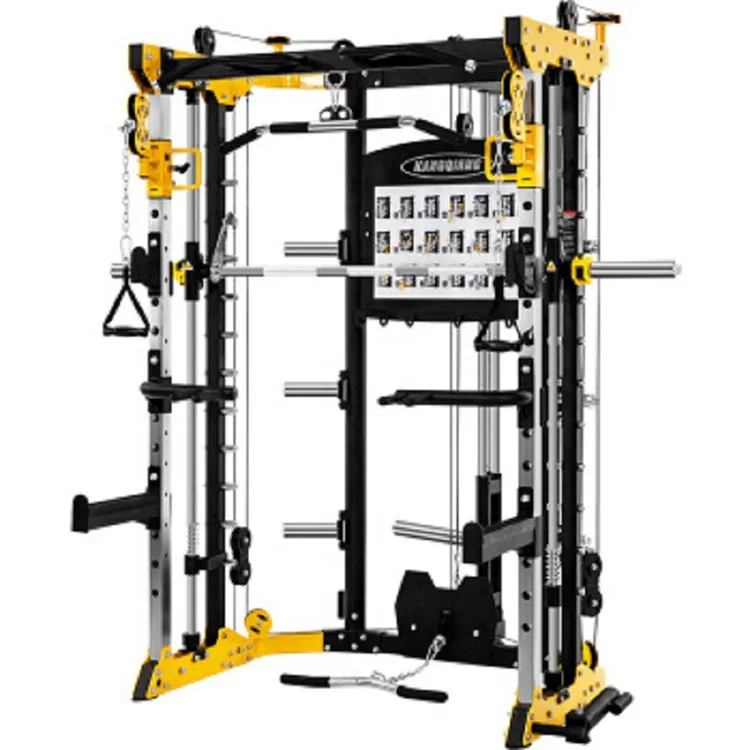Hammer Strength Fitness Commercial Smith Machine Powerrack Multi Power ...
