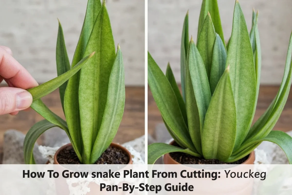 How to Grow Snake Plant from Cutting: Easy Step-by-Step Guide