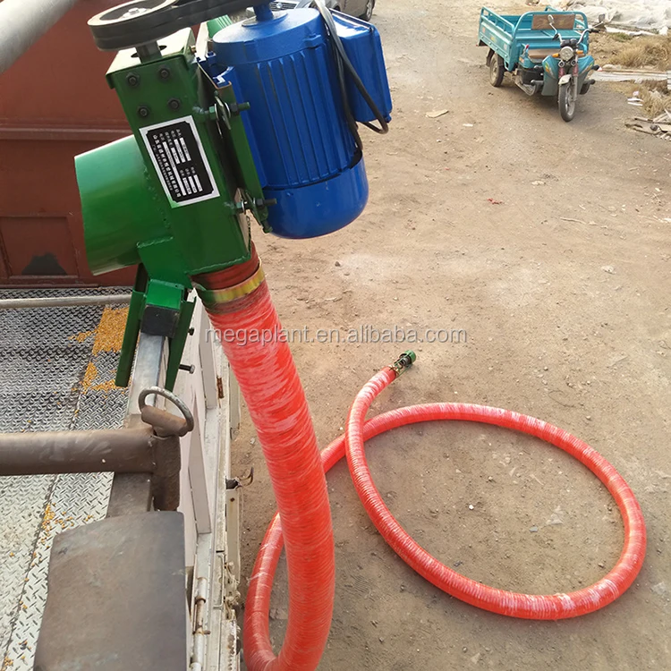 Mobile Loading and Unloading of Grain Pellets - Efficient