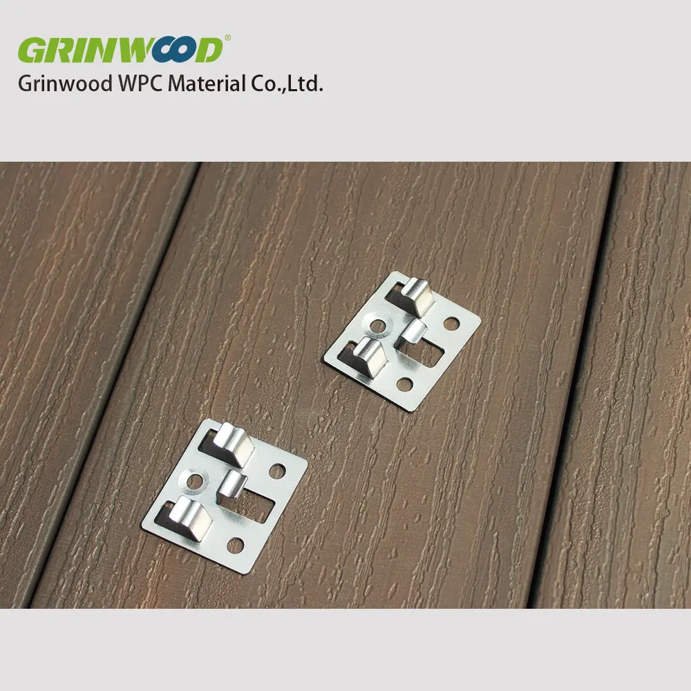WPC Decking Clips Stainless Steel Material - Durable & Stylish