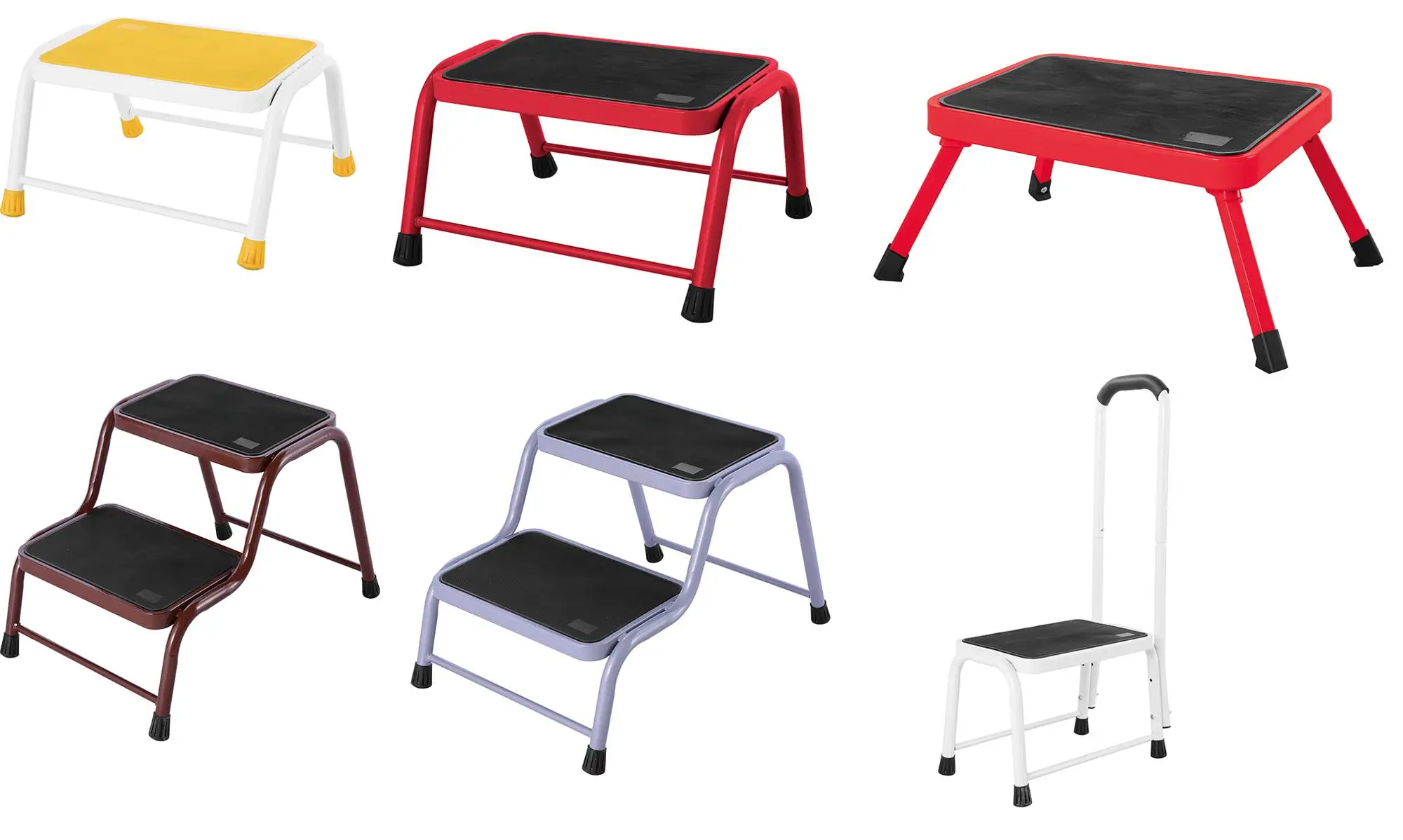 Various Color Steel Material One Step Ladder Stool Steel Ladder ...