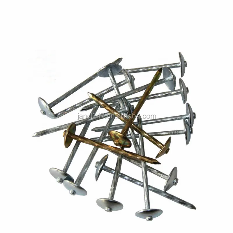 Galvanizado Calamine Clavos Para Techos Bwg 9 * 2.5 Inch Twisted Shank ...