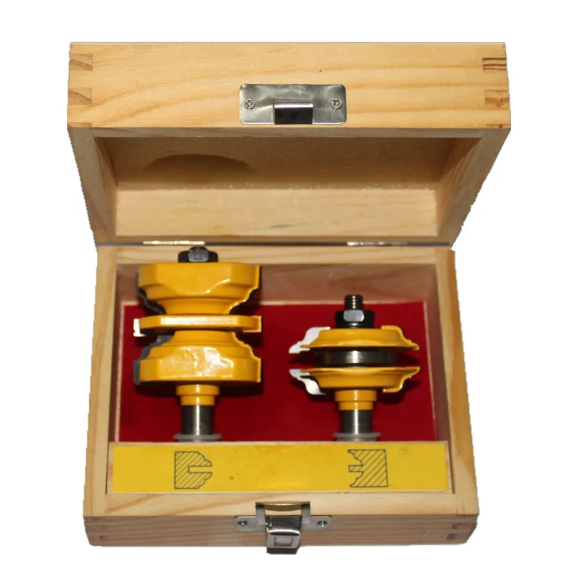 2 Bit Entry Door Router Bits Set Rail And Stile - 1/2" Shank - Buy 2 ...