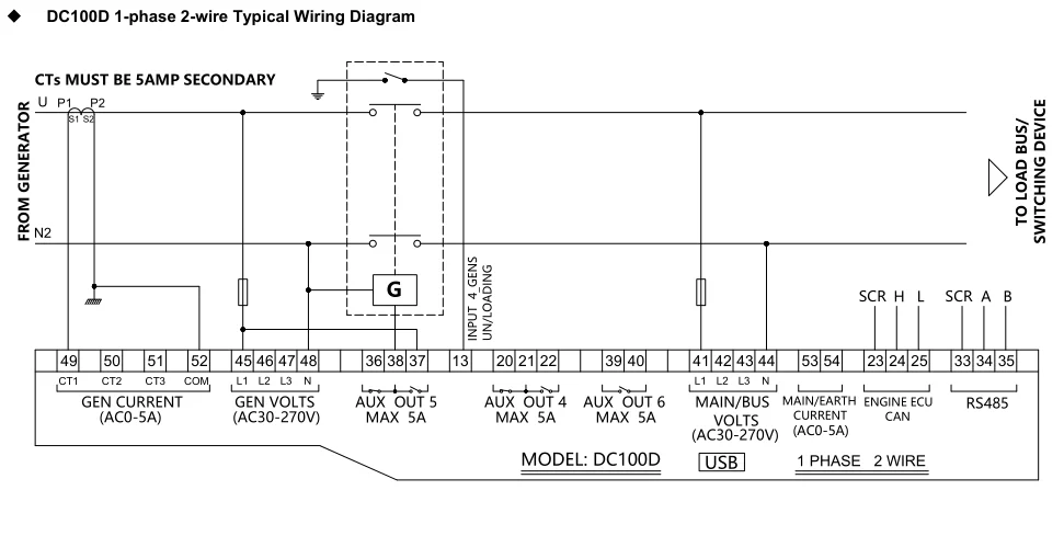 Parallel Generator Genset Controller Load Sharing Synchronising Control ...