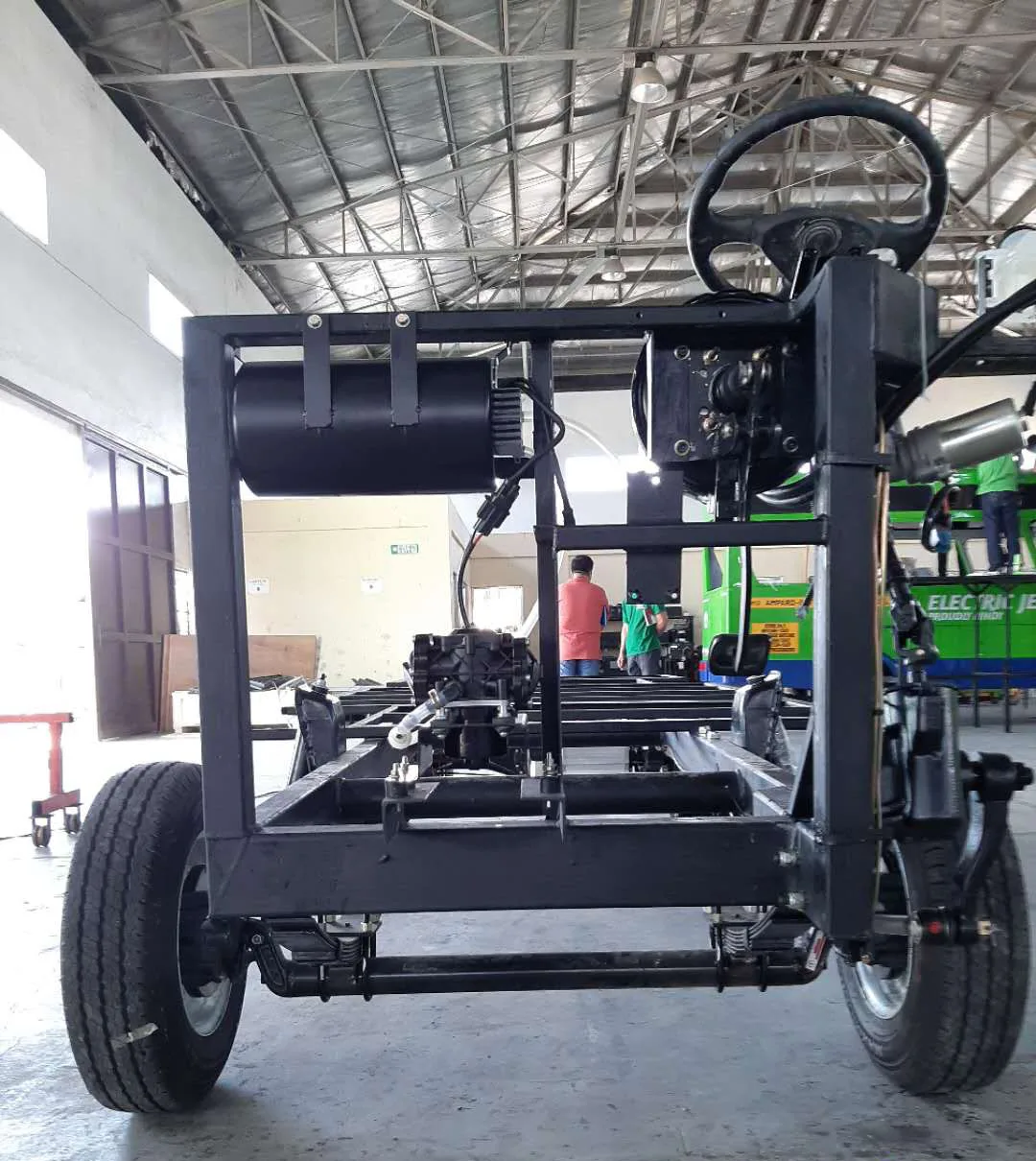 3.8 Tons Electric Bus Chassis and Frame - Lianglu ACE