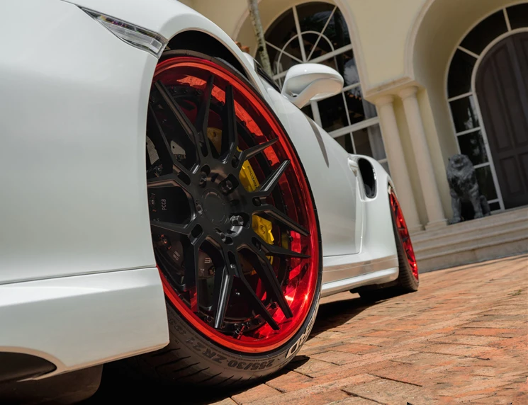 Customize Deep Dish Lip Concave 2piece Forged Wheels Polish Chrome 18 ...