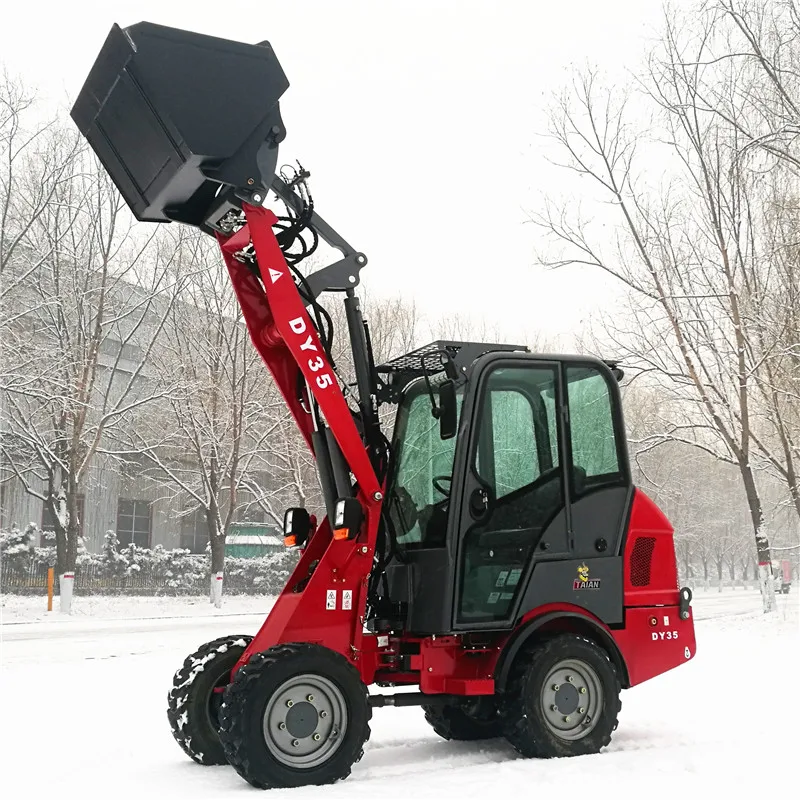 Wacker Articuled Front End Loader - Taian DY35 Mini Wheel Loader