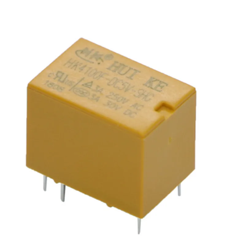 100% Original HK4100F Relay - 5V, 6Pin, 3A, Max 240VAC/30VDC - Ideal ...