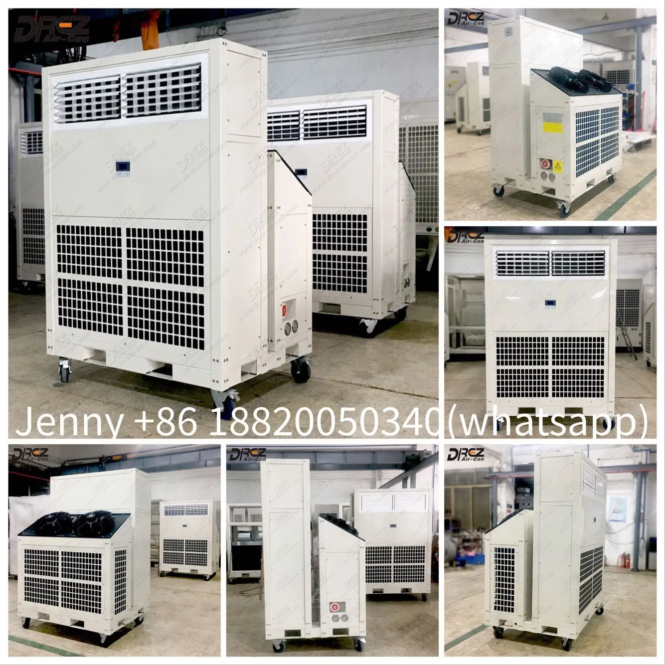 10 Ton Drez-Aircon Portable Packaged Vertical Air Conditioner for Event ...