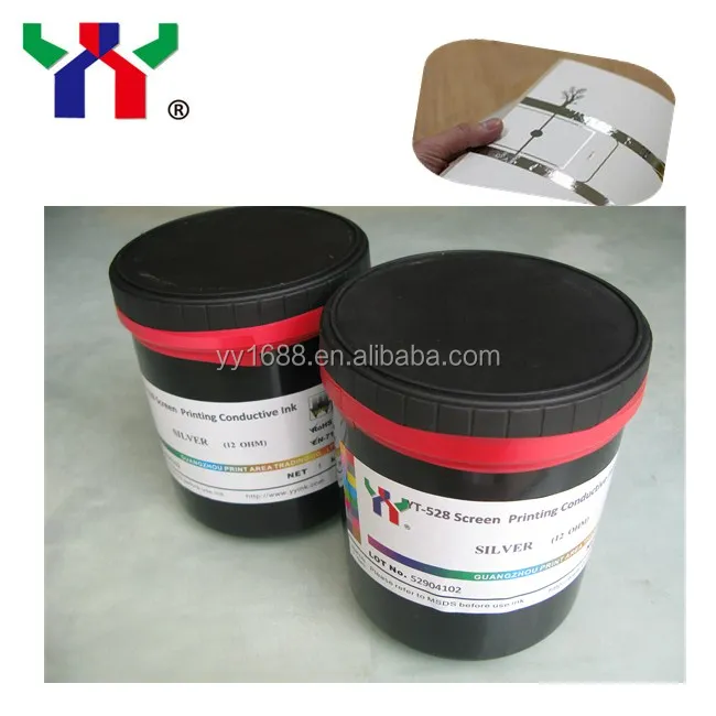 Printing Electrical Conductive Ink For Screen Printing 50% Silver - Buy ...