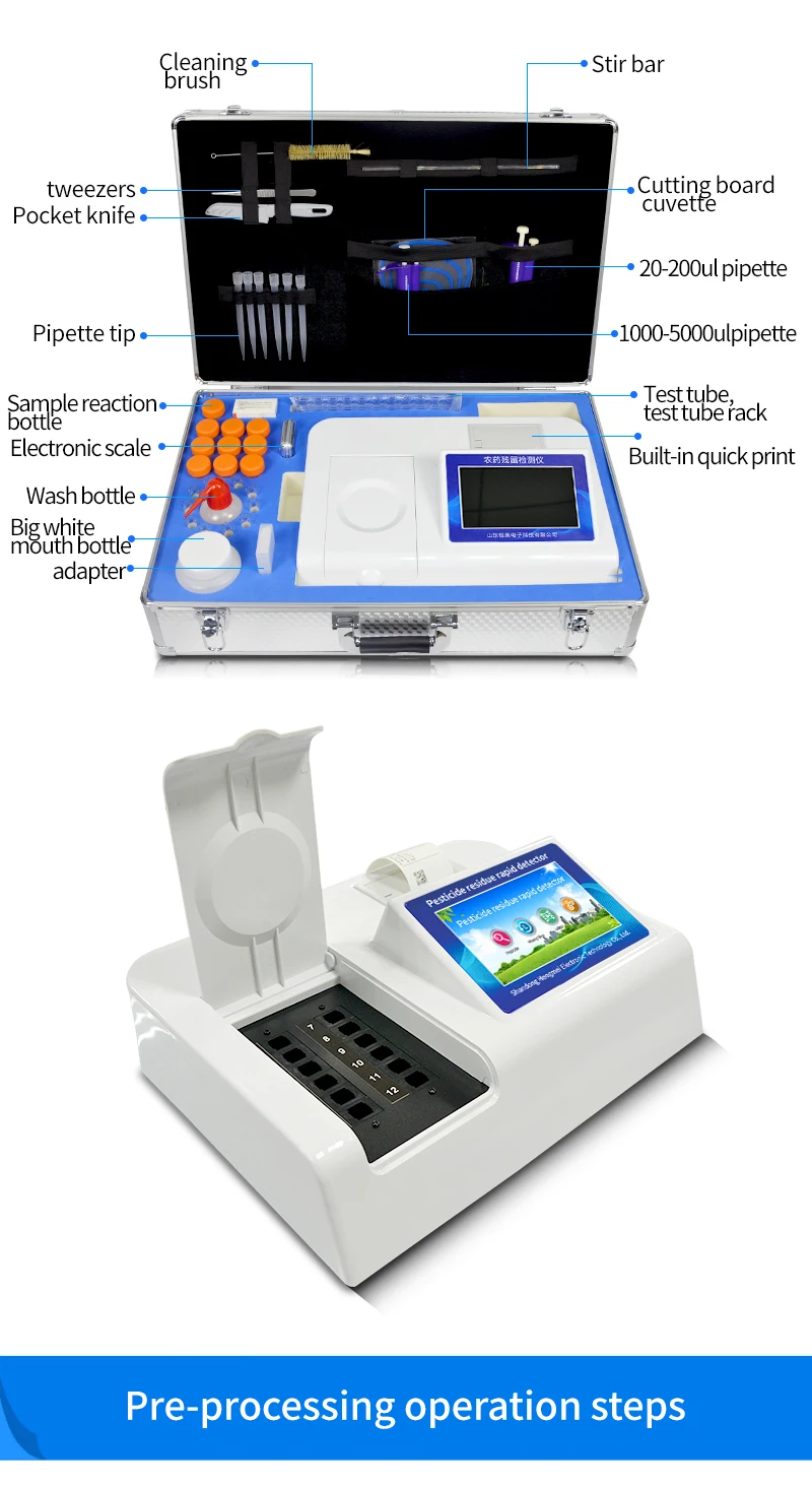Latest Pesticide Residue Detector Vegetable Pesticide Tester Pesticide ...