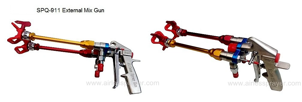 Plural 2 Component Spray System - 1:1 to 4:1 Mixing Ratio