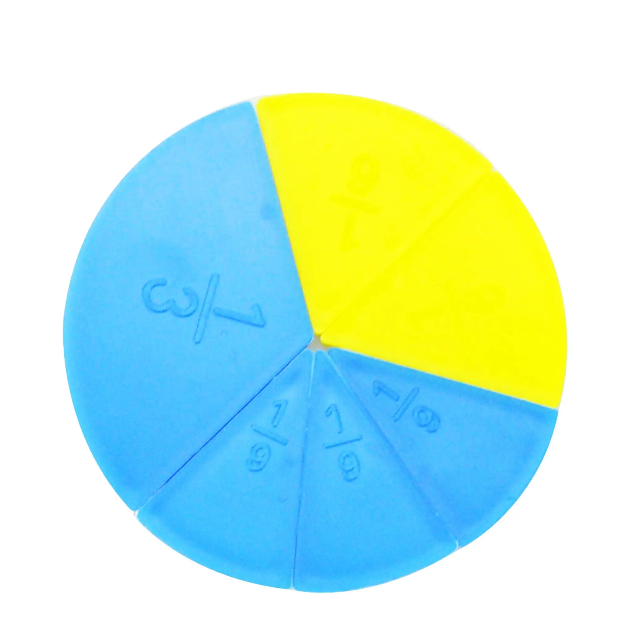 Gelsonlab HSMM-024 Round Fraction Set for Mathematics an Equally ...