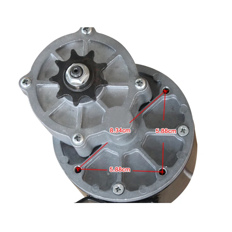 24V-60V Brushed DC Motors for Electric Vehicles & Home Appliance