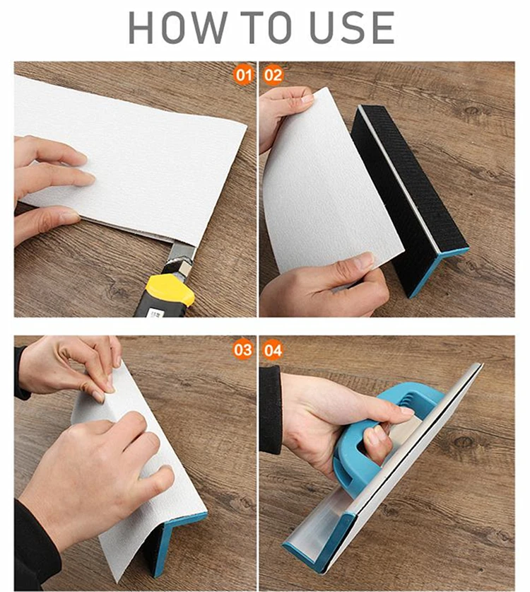 90 Degree Inside Corner Sanding Tool For Drywall Finishing Sanding ...