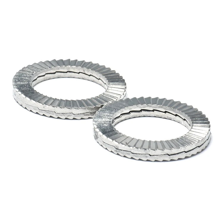 Din25201 M6 M8 M10 M12 M14 M16 M18 M20 M22 M24 M27 M30 A2 A4 Ss304 Ss316 Double Fold Wedge Lock ...