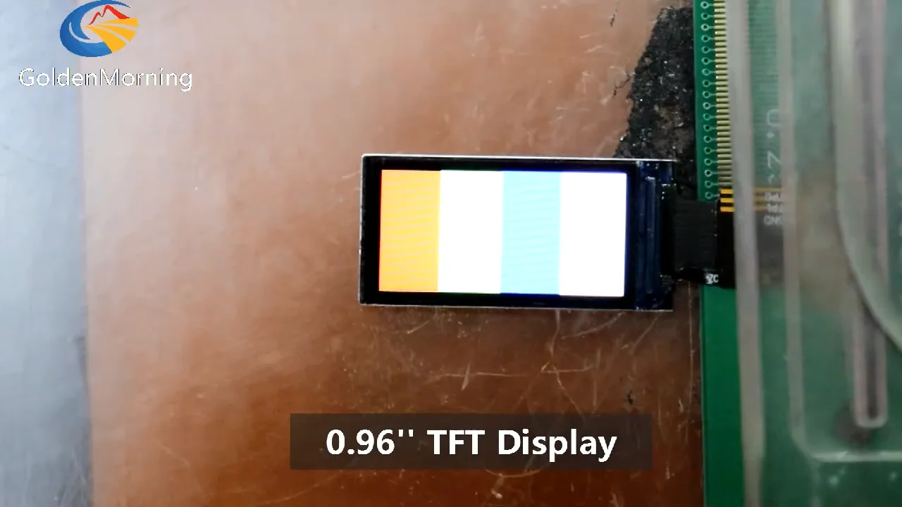 0.96 Inch Tft Lcd Display With 80x160 Resolution,Pins 10p 65k Spi ...
