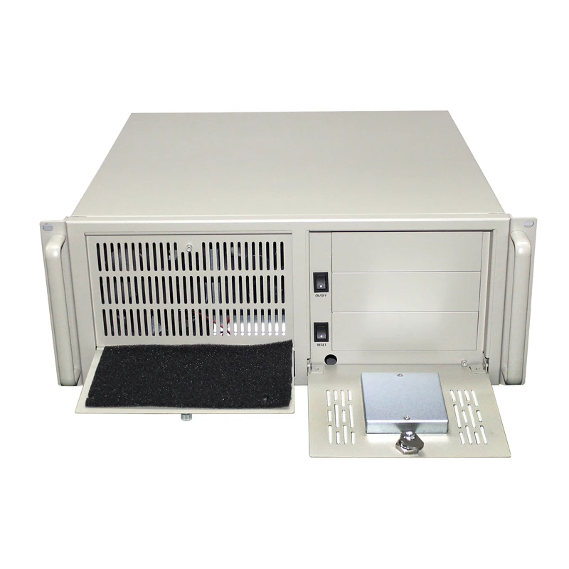 Front Lockable ATX Rackmount Server Chassis - 450mm Depth