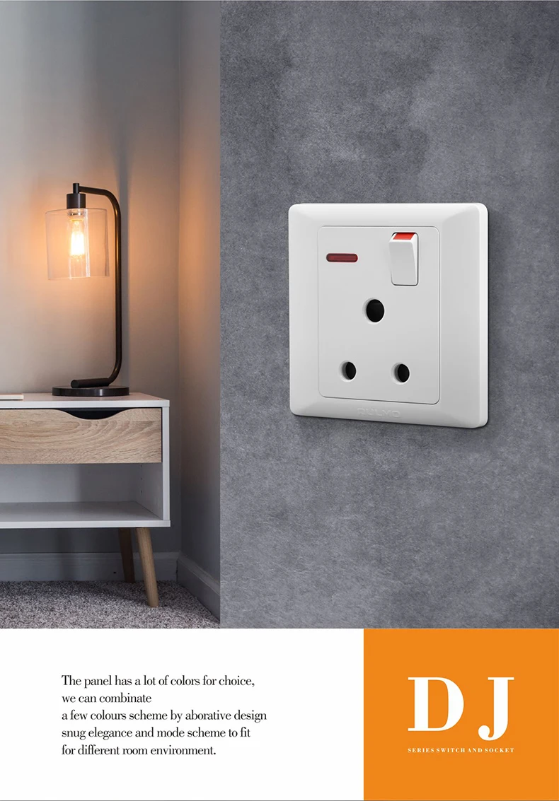 AULMO-Interruptor de 4 entradas y 1 vía, placa frontal de PC completa ...