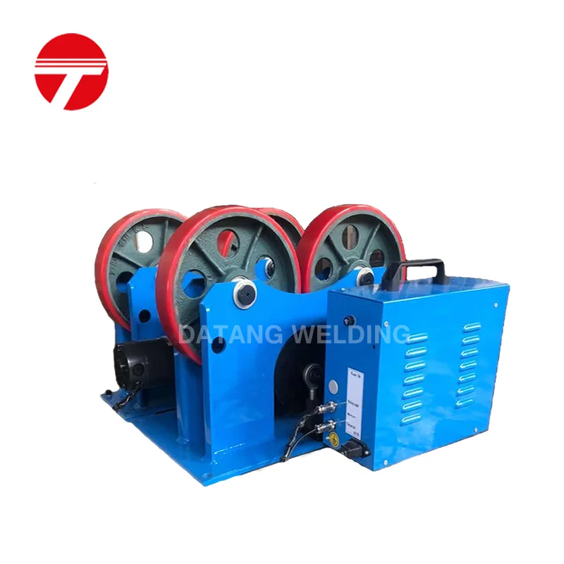 High Quality 1t Self-adjustable Welding Rotator For Pipe - Buy Pu Wheel ...