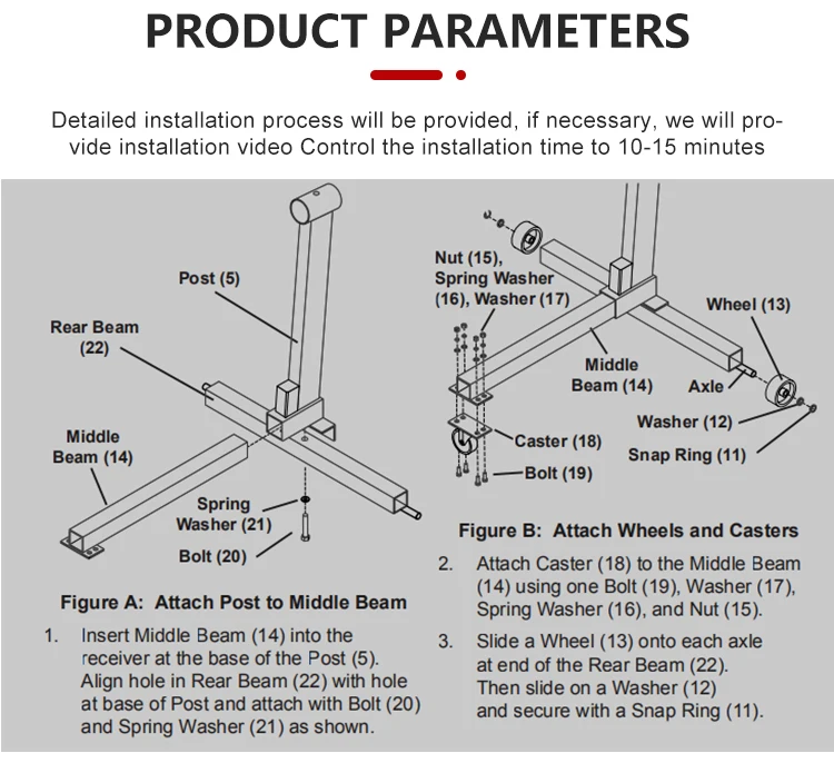Big Red Engine Stand - Reliable Car Engine Repair Tools