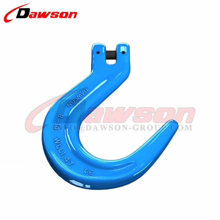 G100 / Grade 100 Forged Alloy Steel Clevis Foundry Hook,Large Opening ...