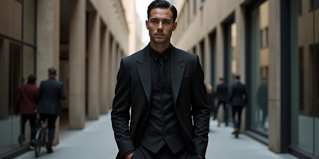 Black Suit Costume Idea 2025 – Trending Styles on Alibaba.com