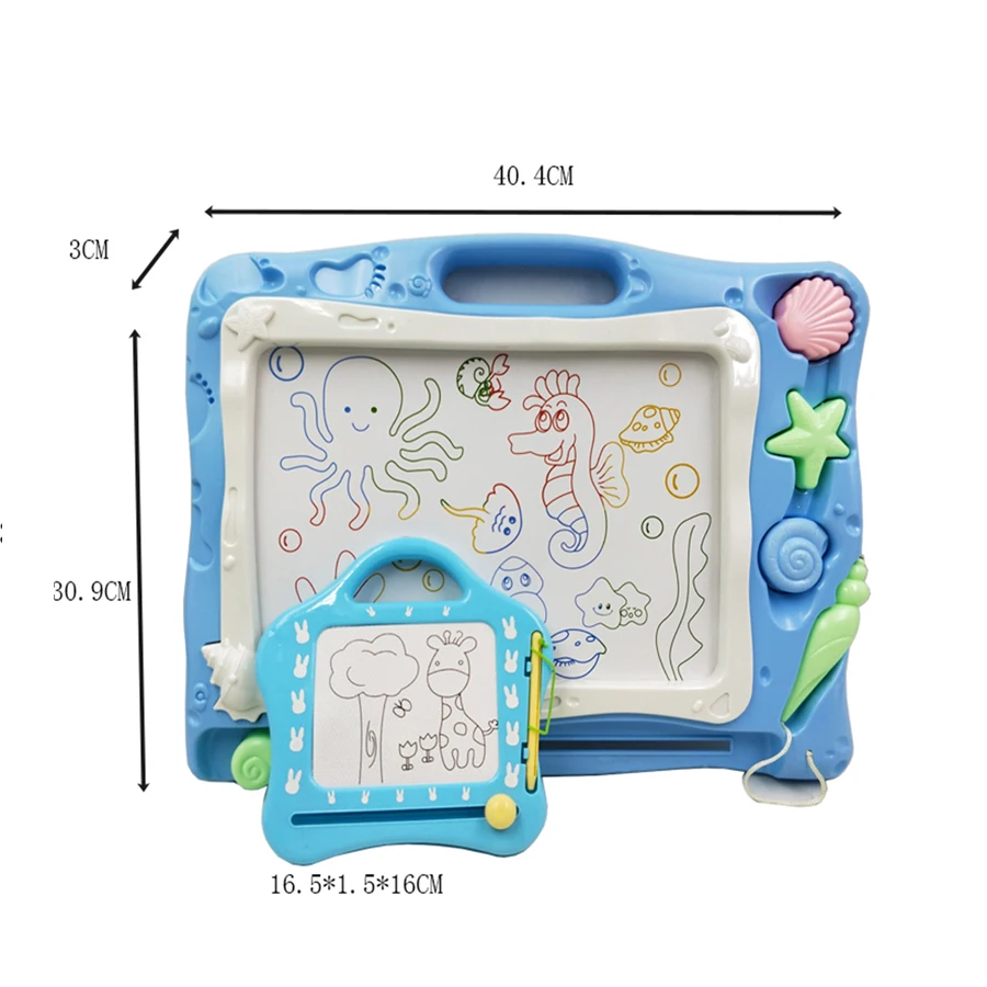 Educational Kids Plastic Magic Writing Toy Erasable Magnetic Drawing ...