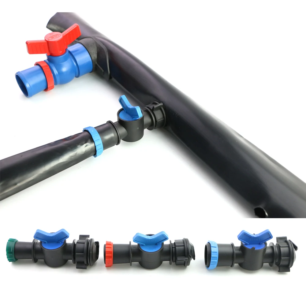 Plastic Rain Hose with Mini Valve - Drip Irrigation System