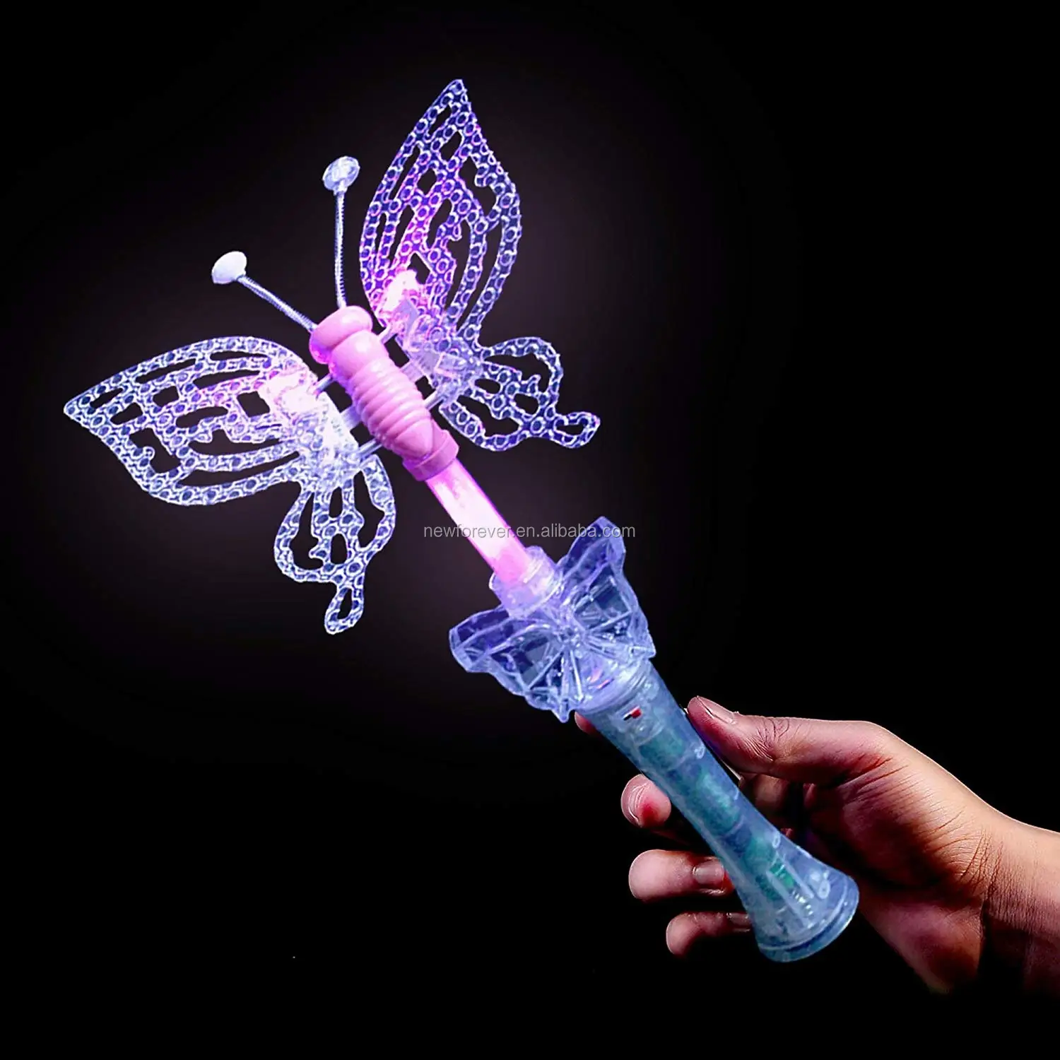 Multicolor Light Up Led Pretty Butterfly Wand Fairy Wand,Magic Wands ...