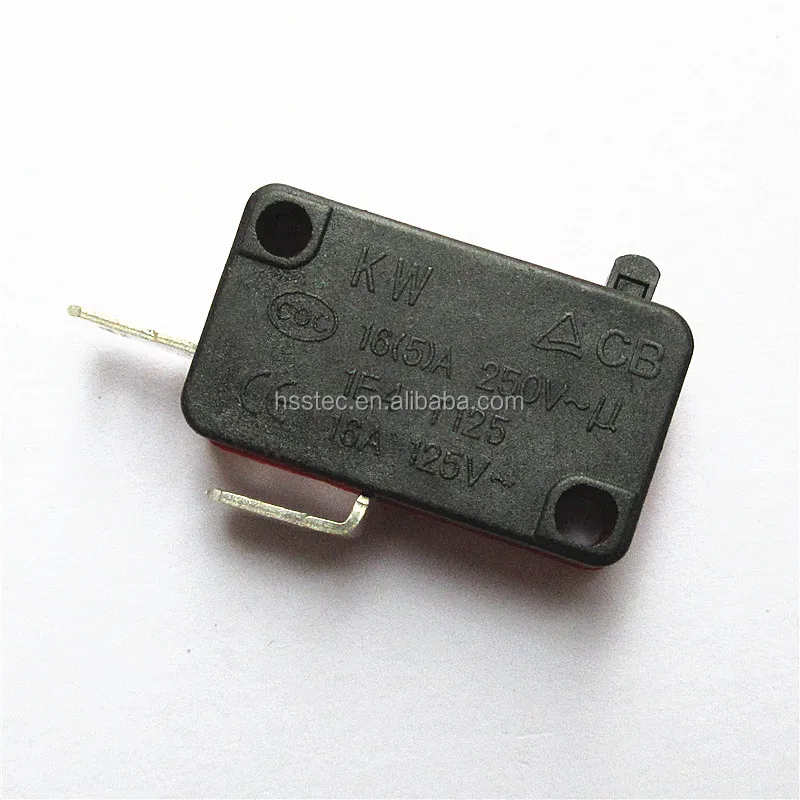 Micro Switch KW7-0C V-15-3C25 - 5A250V Normally Open Button