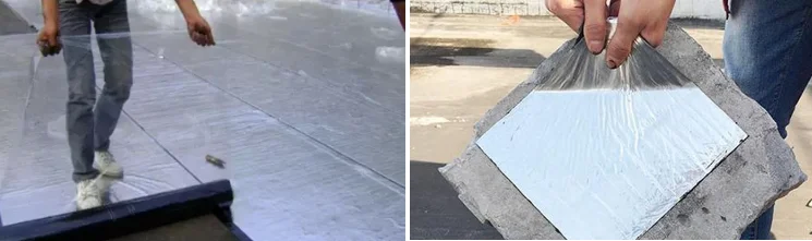 Self Adhesive SBS Modified Bitumen Asphalt Waterproof Membrane