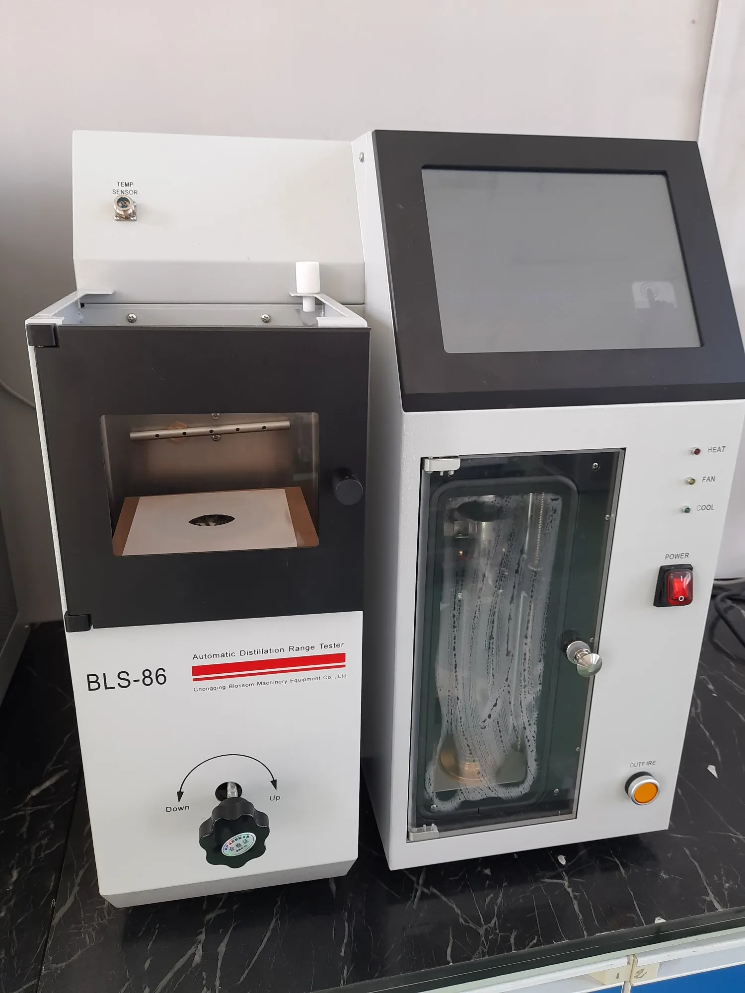 Laboratory ASTM D86 Distillation Apparatus for Diesel Fuel