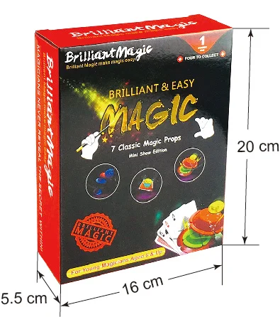 Classic Magic Tricks Kit For Kids Easy Magic Box For Children Including ...