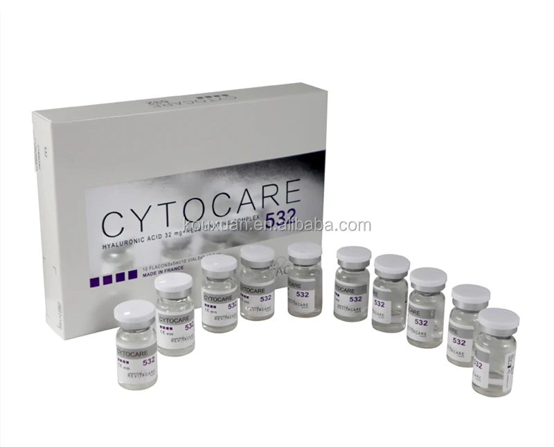 High Quality Cytocare 532 (10 X 5.0ml) For Skin Glowing Anti Wrinkle ...