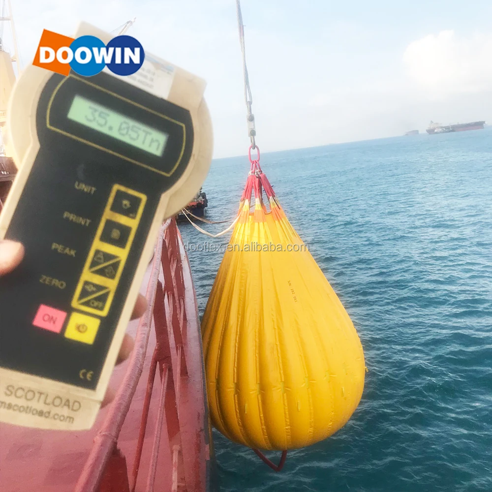 Wireless Marine Load Cell 10ton Dynamometer For Load Test Water Bags ...